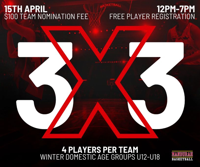 3 x 3 TOURNAMENTS | Mandurah Basketball Association